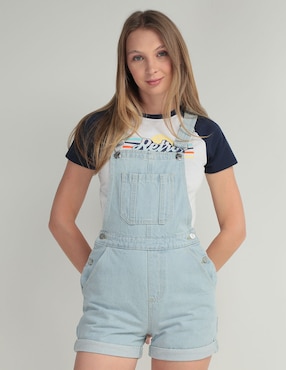 Overol short Mossimo para mujer